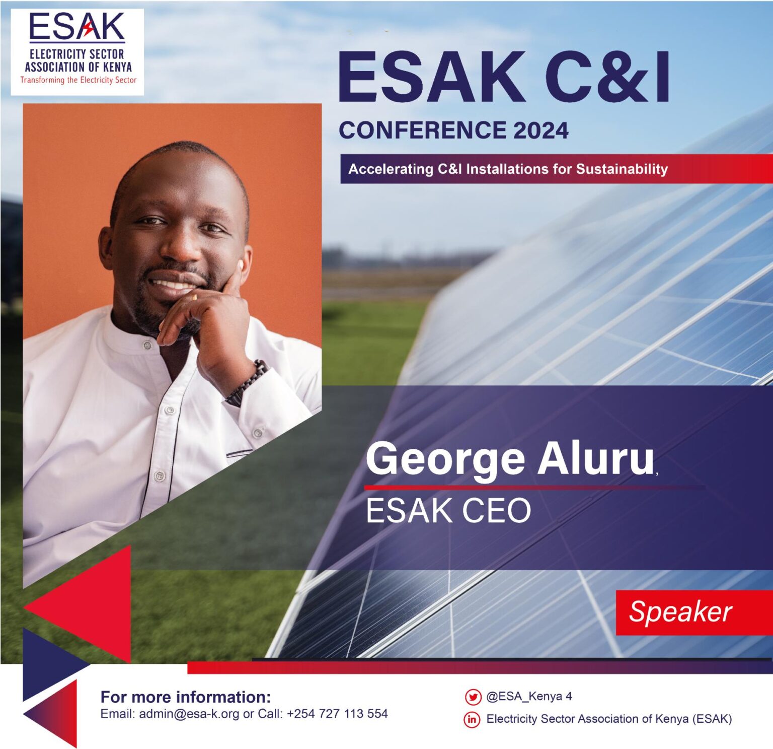 Speakers – ESAK C&I Conference 2024